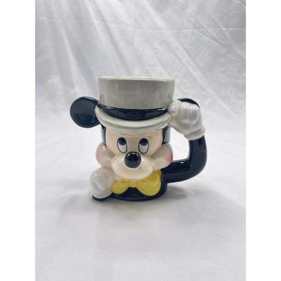 Disney | Dining | Vtg Ceramic Mickey Mouse Mug | Poshmark